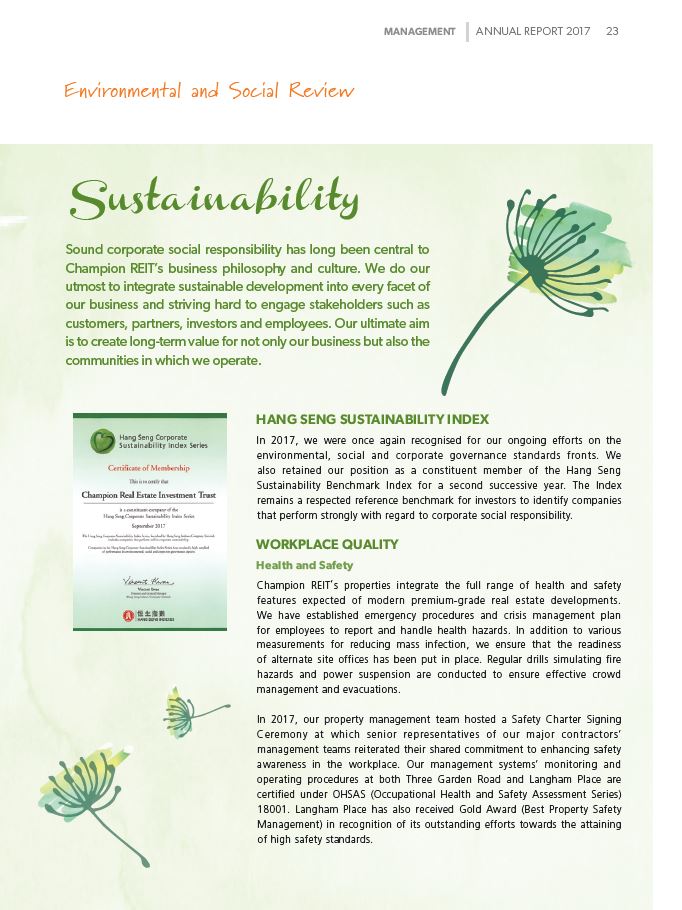Sustainability Reports